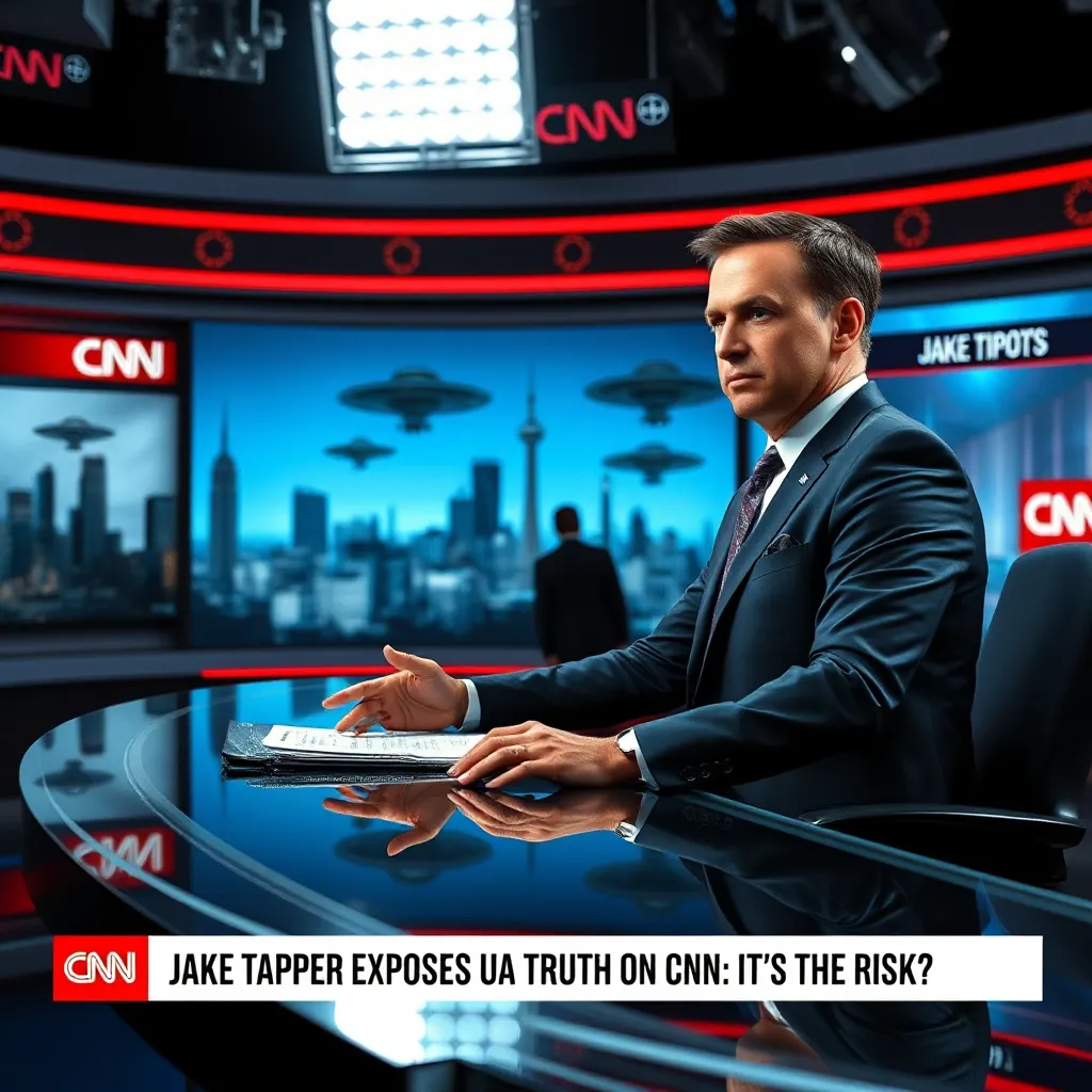 Jake Tapper Exposes UAP Truth on CNN: What's the Risk? : MysteryLores
