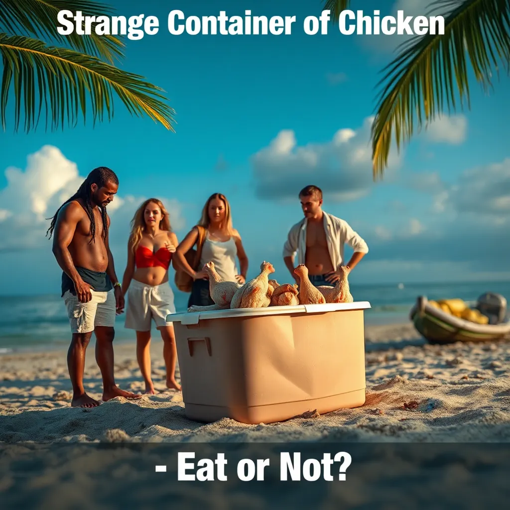 Strange Container of Chicken Found in Jamaica – Eat or Not? : MysteryLores