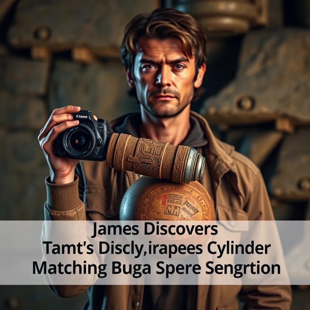 James Discovers Cylinder Matching Buga Sphere Inscription : MysteryLores
