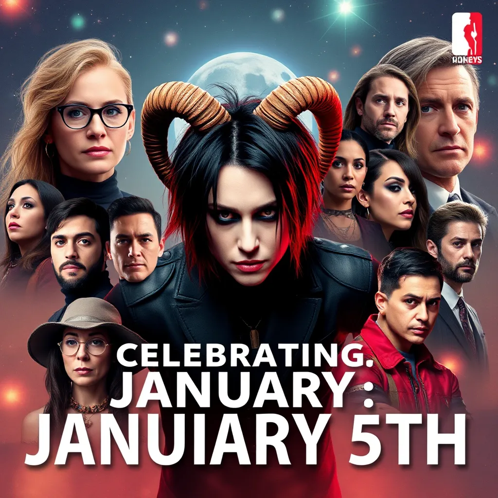 Celebrating January 5th Birthdays: Famous Capricorns : MysteryLores