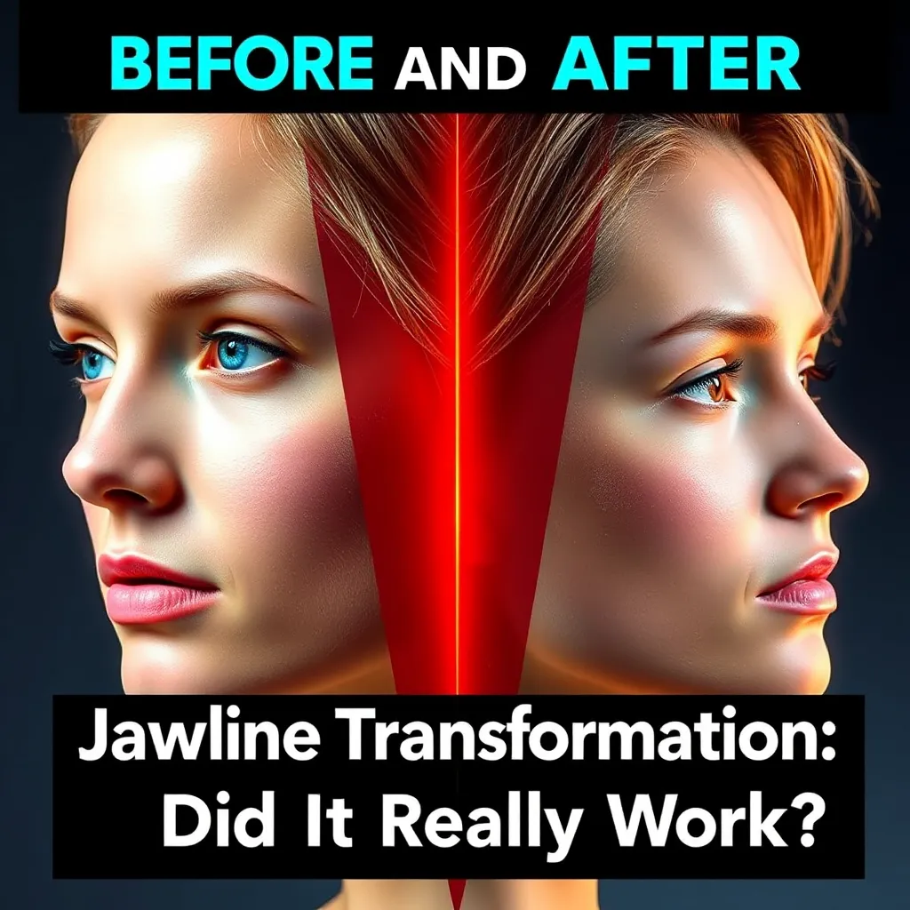 Jawline Transformation: Did It Really Work? : MysteryLores