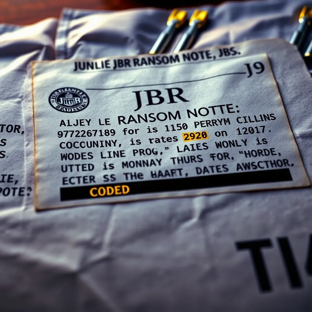 Exploring the JBR Ransom Note Details by Albert Lee Terry Jr ...