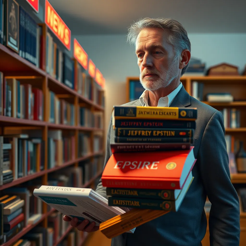 Jeffrey Epstein Purchases Books About Himself : MysteryLores