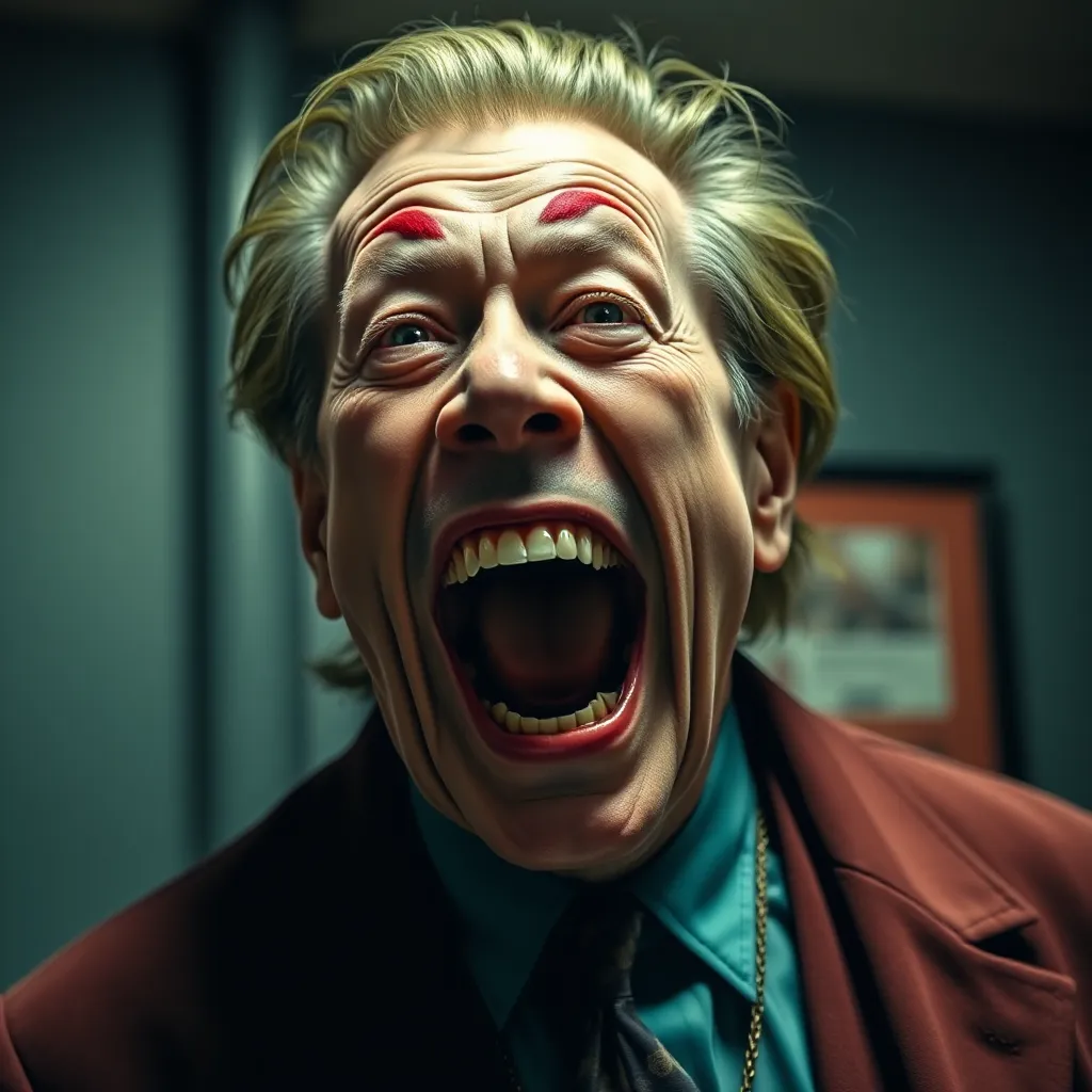 Creepy Laugh: Epstein's Joker-like Moment Caught on Camera : MysteryLores