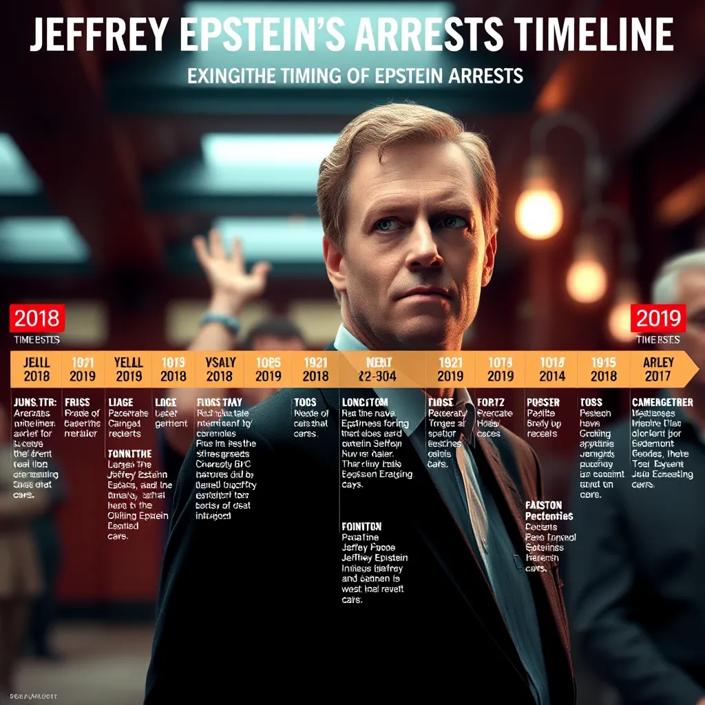 Examining the Curious Timing of Epstein's Arrests : MysteryLores