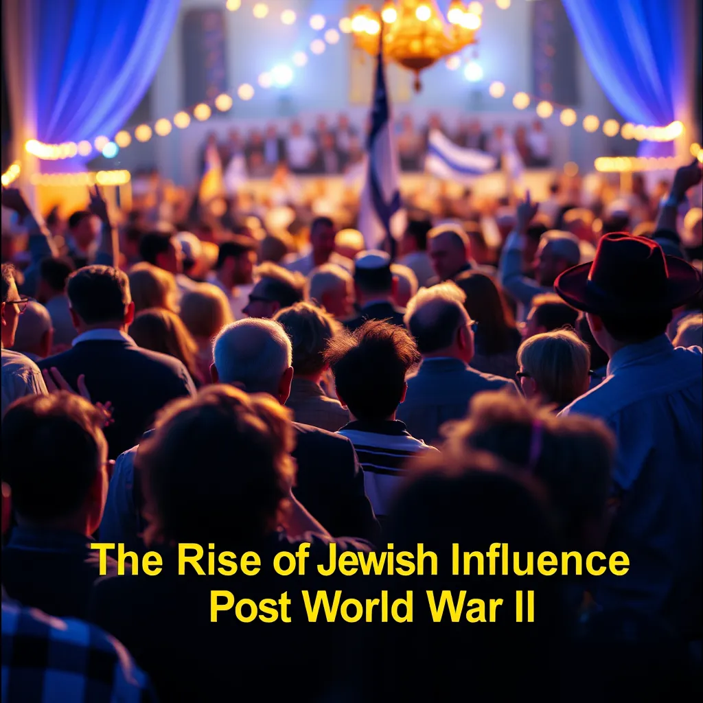The Rise of Jewish Influence Post World War II : MysteryLores