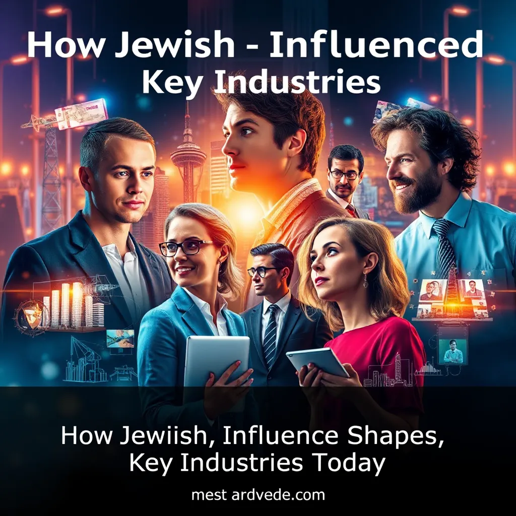 How Jewish Influence Shapes Key Industries Today : MysteryLores