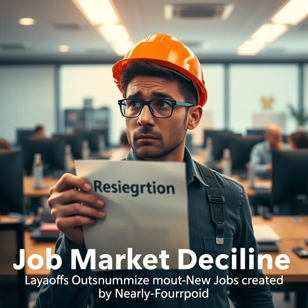 Layoffs Outnumber New Jobs Created by Nearly Fourfold : MysteryLores