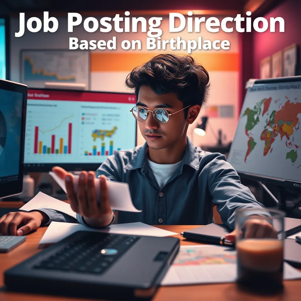Determining Job Posting Directions Based on Birthplace : MysteryLores