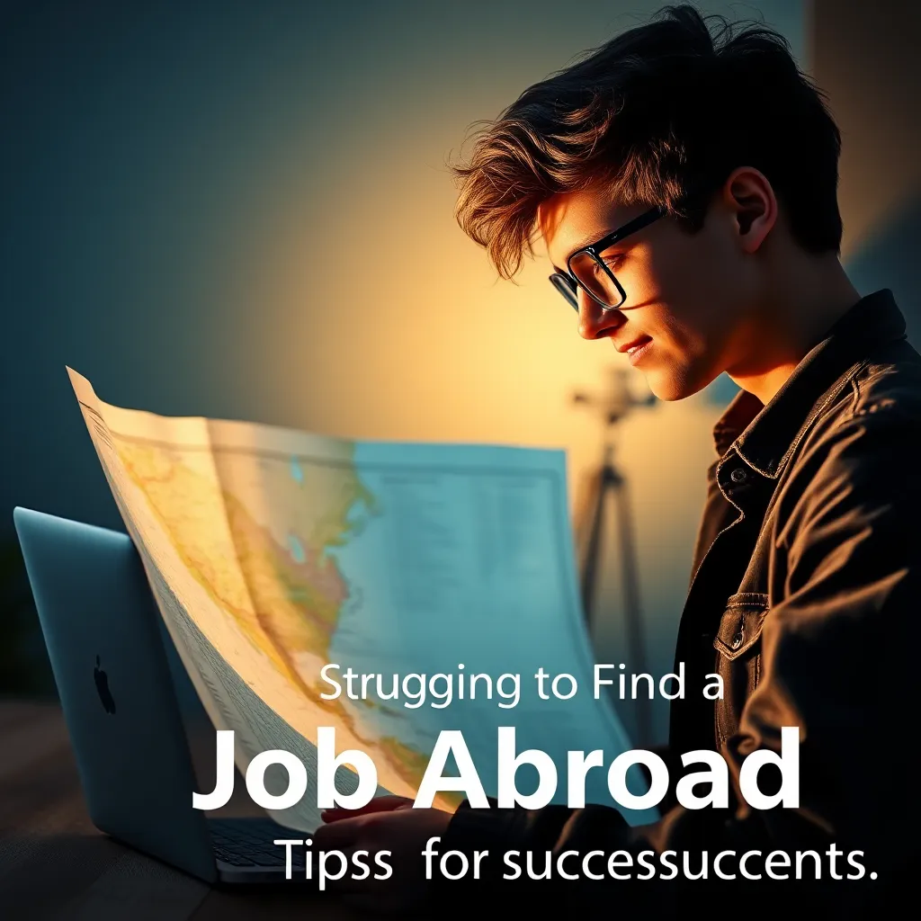 Struggling to Find a Job Abroad: Tips for Success : MysteryLores