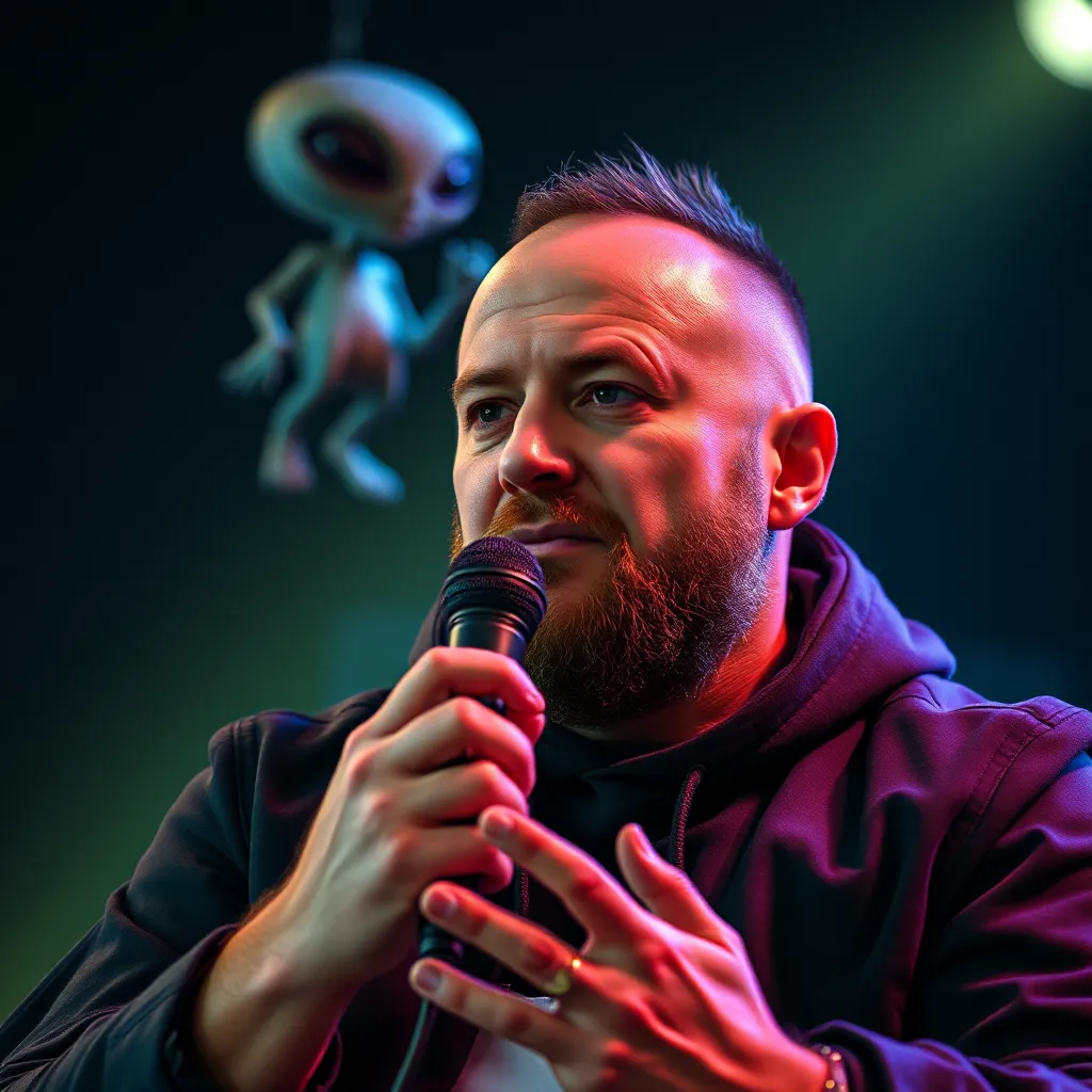 Joe Rogan's Alien Encounter: A Night-time Revelation : MysteryLores