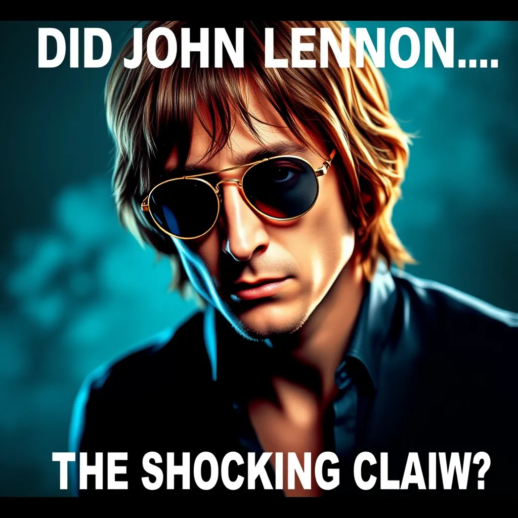 Did John Lennon Fake His Death? The Shocking Claim : MysteryLores
