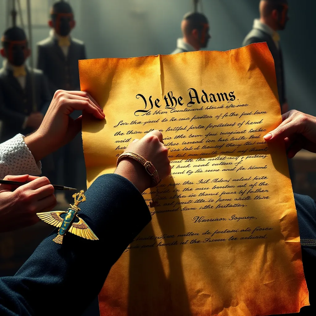 Decrypting the US Constitution: Adams' Message to England : MysteryLores