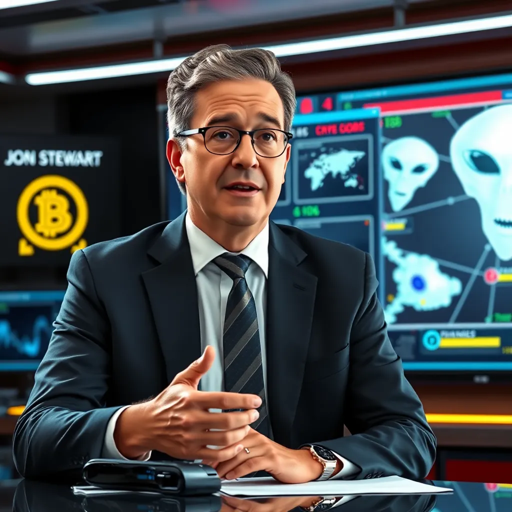 Jon Stewart Sparks Conspiracy Talk Over Alien Cryo Pods : MysteryLores