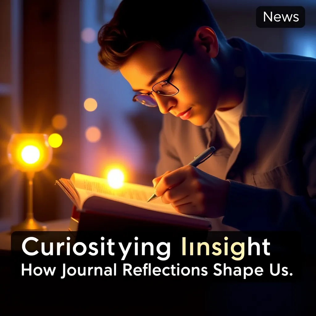 Curiosity Sparks Insight: How Journal Reflections Shape Us : MysteryLores