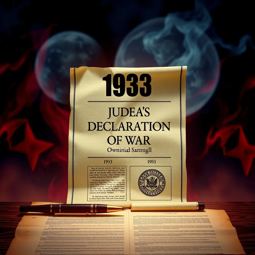 Shocking WWII Revelations: Judea's Declaration of War : MysteryLores