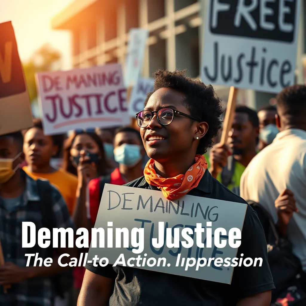 Demanding Justice: The Call to Action Against Oppression : MysteryLores