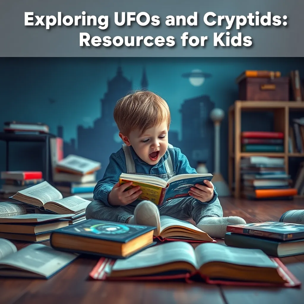 Exploring UFOs and Cryptids: Resources for Kids : MysteryLores