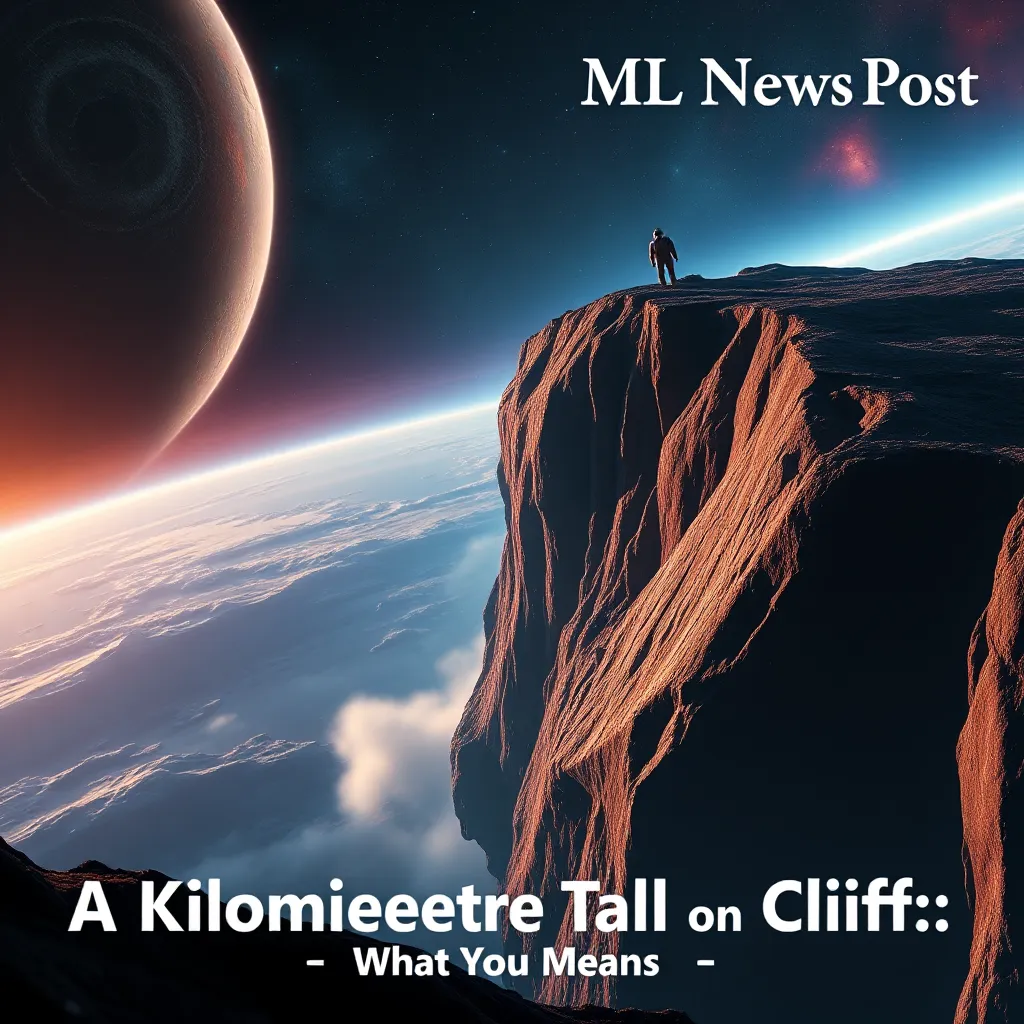 A Kilometre Tall Cliff on a Comet: What It Means : MysteryLores