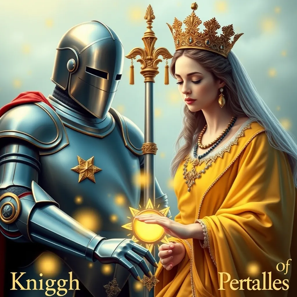 Knight of Pentacles vs Queen of Pentacles in Healing : MysteryLores