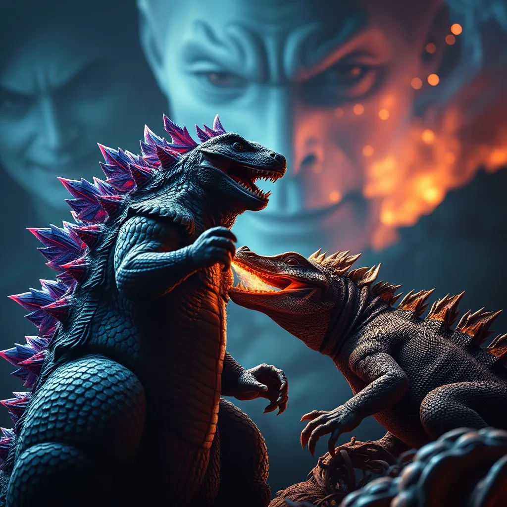 Crafting a Godzilla Meme for Ex-Cryptids: Komodo Dragons : MysteryLores