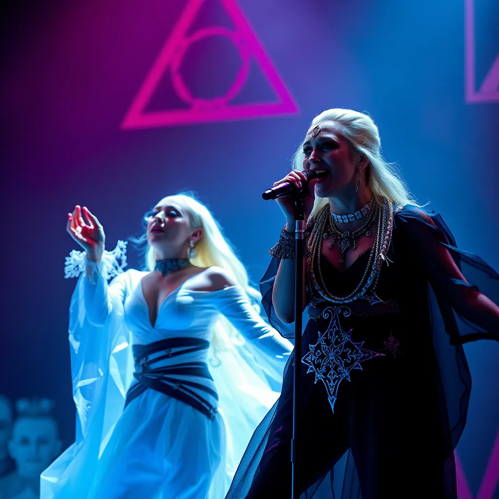 Lady Gaga and Madonna: Unpacking Occult Symbolism in Art : MysteryLores