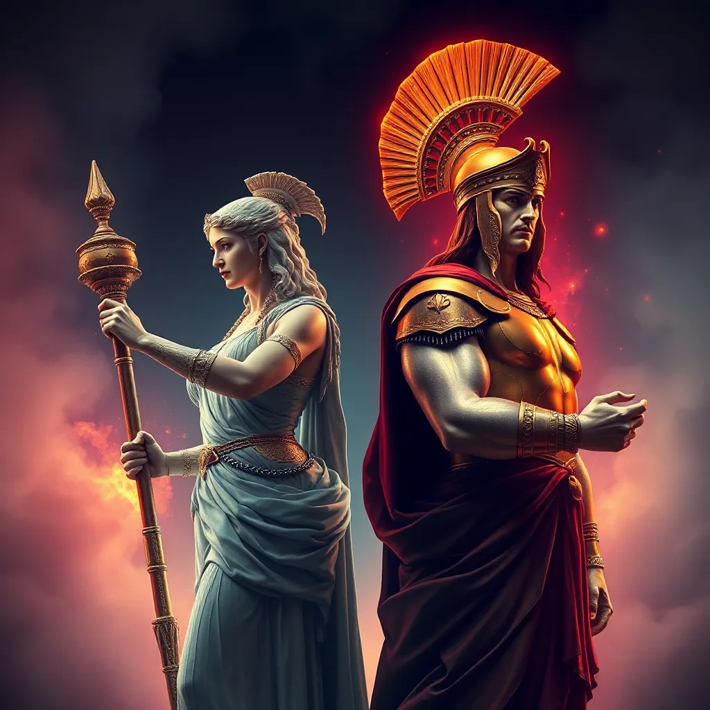 Is It Wrong to Question Lady Athena and Lord Ares About War? : MysteryLores