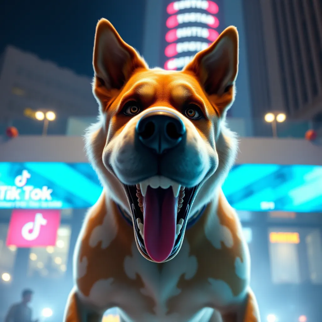 People React to Huge Dogman Clip on TikTok : MysteryLores