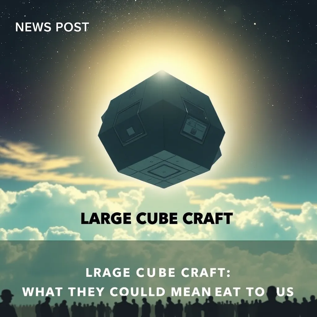 Large Cube Craft: What They Could Mean for Us : MysteryLores