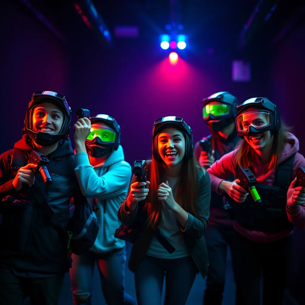 Laser Tag Tonight: Anticipating an Exciting Adventure : MysteryLores