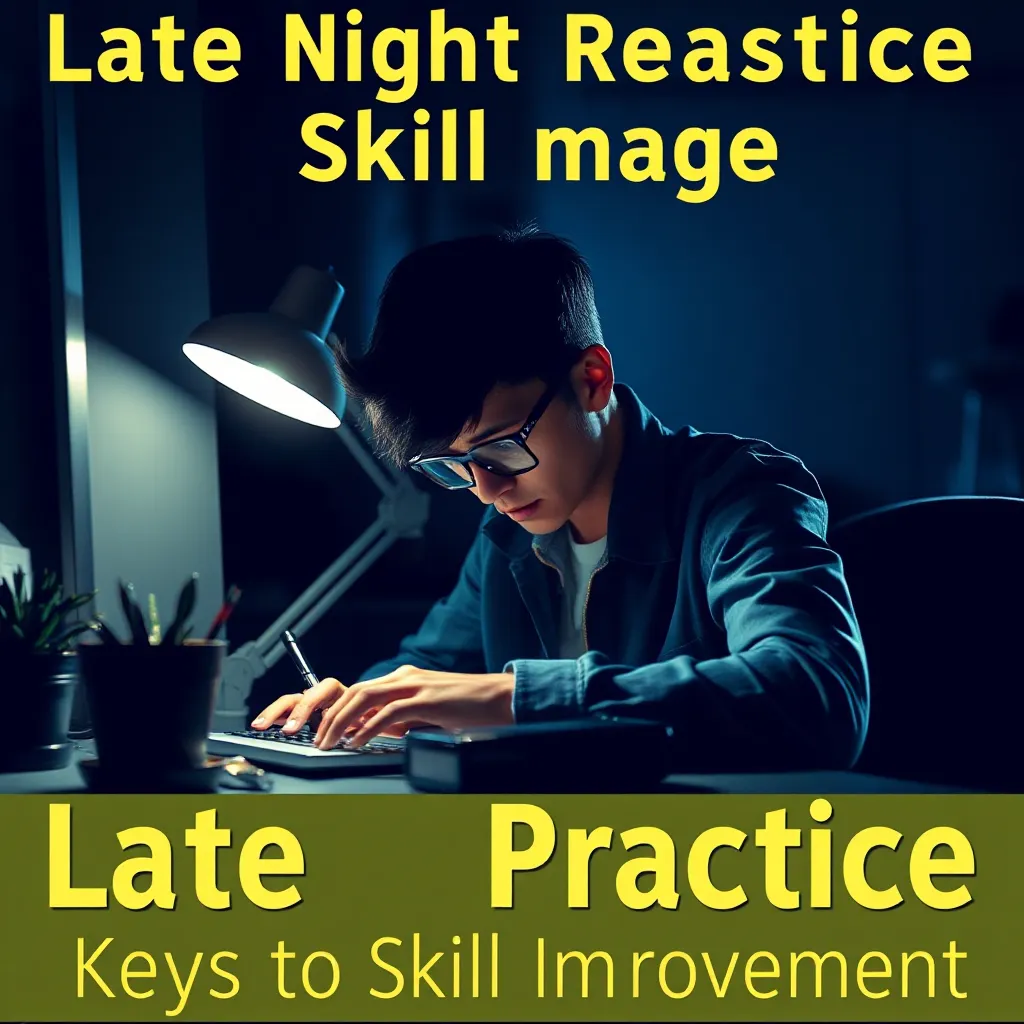 Late Night Practice: Keys to Skill Improvement : MysteryLores