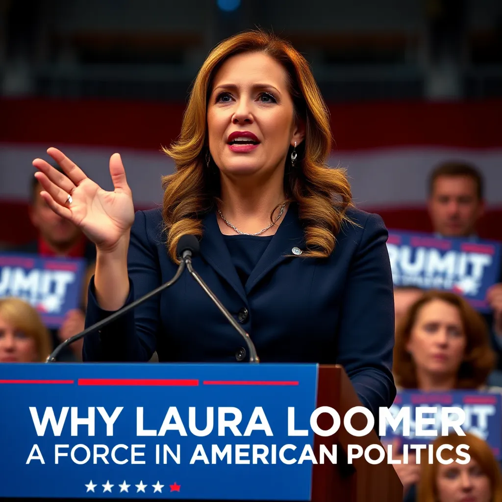 Why Laura Loomer is a Force in American Politics : MysteryLores