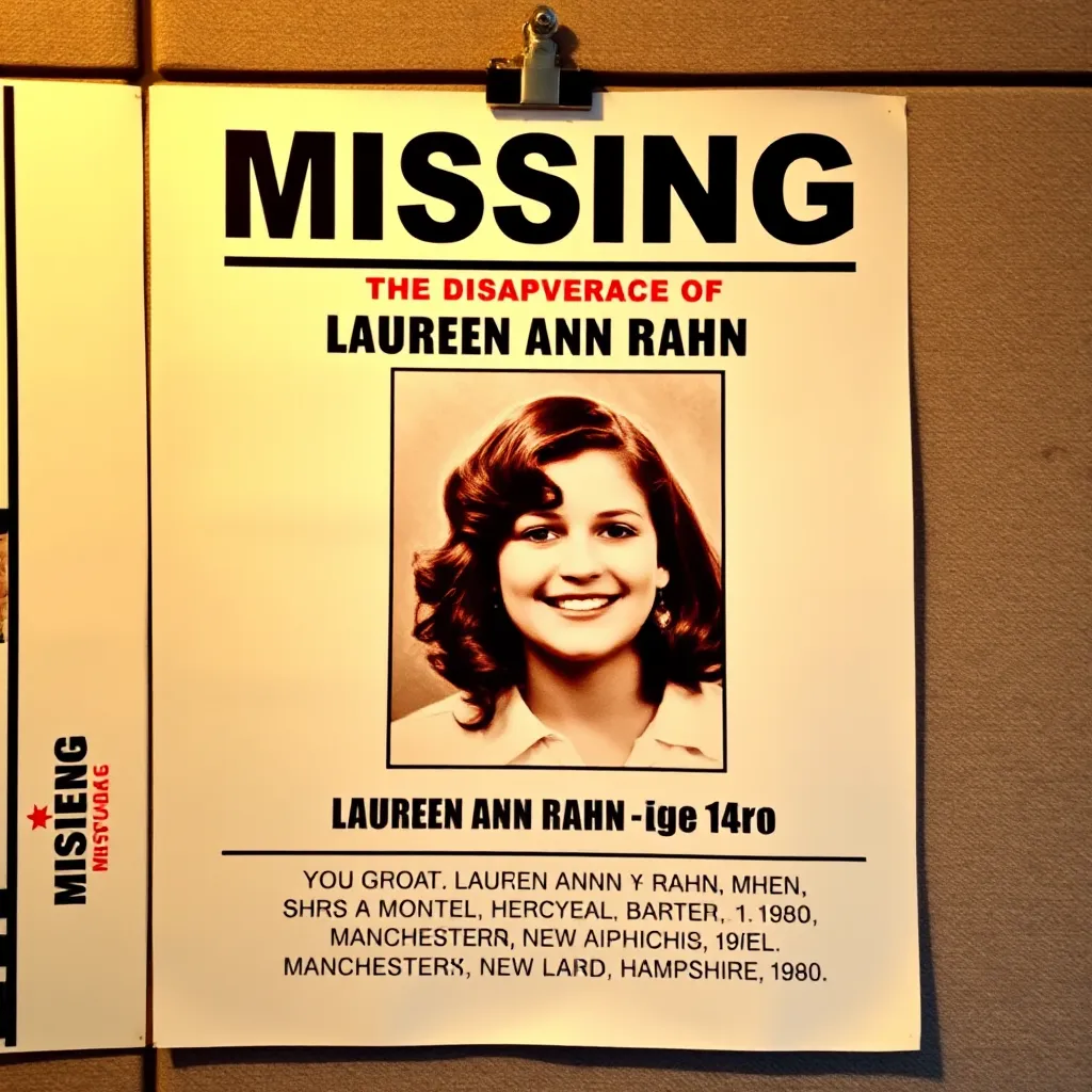The Disappearance of Laureen Ann Rahn: A 1980 Case : MysteryLores
