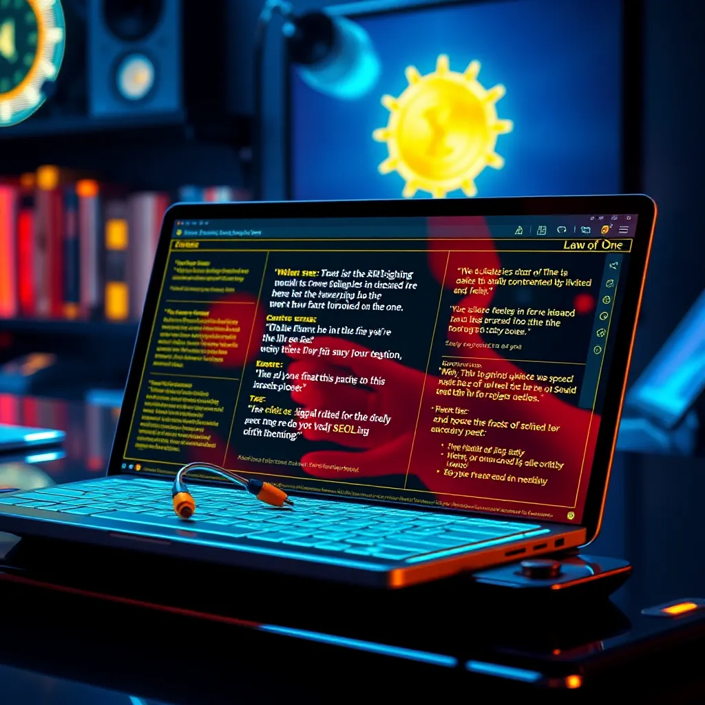 Innovative Study Companion Tool for the Law of One : MysteryLores