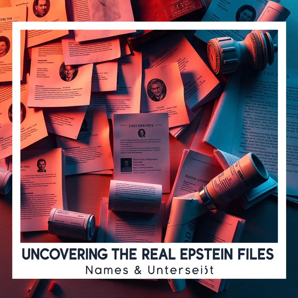 Uncovering the Real Epstein Files: Names and Proofs : MysteryLores
