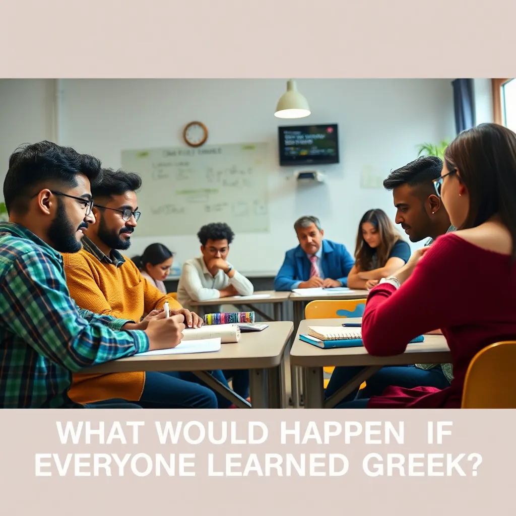What Would Happen If Everyone Learned Greek? : MysteryLores