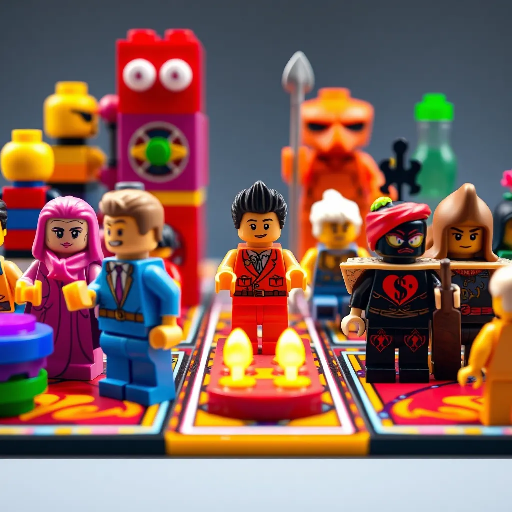 Exploring Journeys Between Tarot Suits in LEGO Bricks : MysteryLores