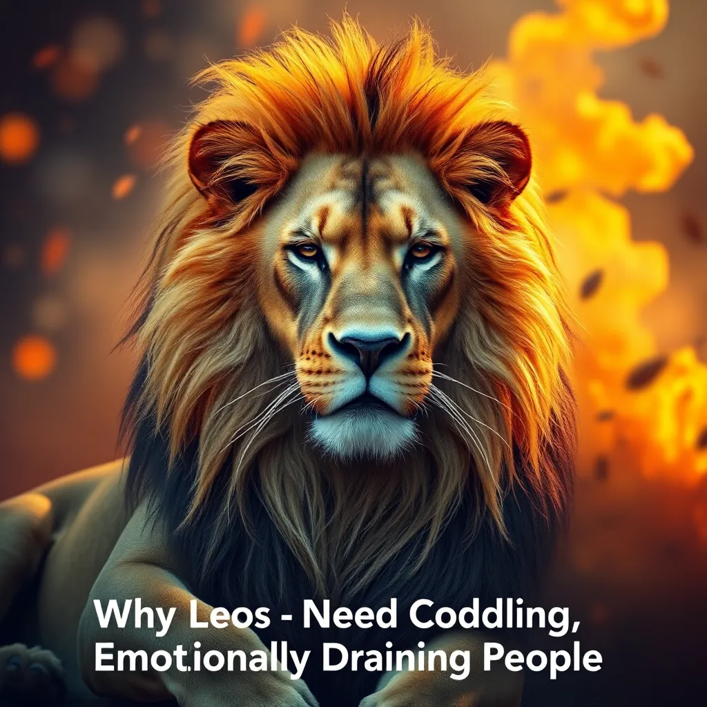Why Leos Need to Stop Coddling Emotionally Draining People : MysteryLores