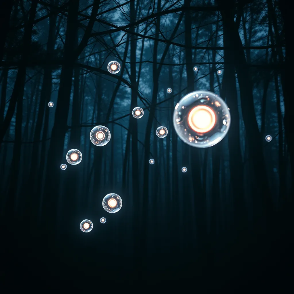 Strange Orbs in the Forest: A Terrifying Encounter : MysteryLores