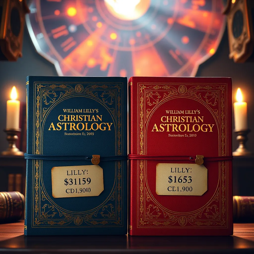 Choosing the Best Edition of Christian Astrology by Lilly? : MysteryLores