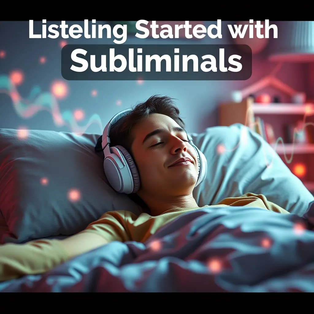 Getting Started with Subliminals: A Beginner's Guide : MysteryLores