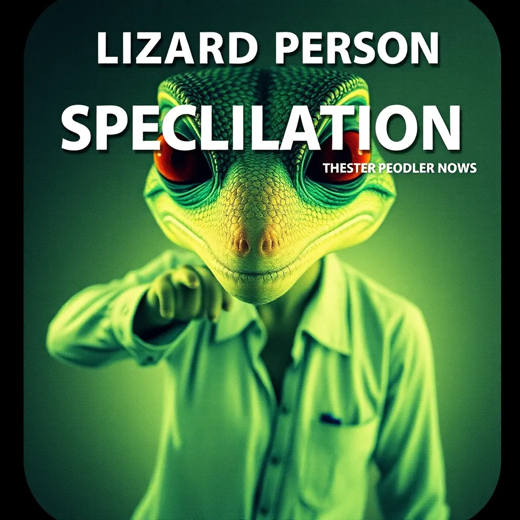 Is a Lizard Person Hiding in the Epstein Files? : MysteryLores