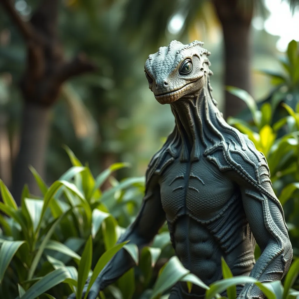 Stunning Sculpture Depicts South Carolina's Lizard Man : MysteryLores