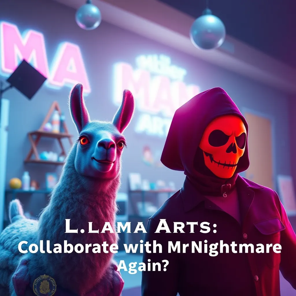 Will Llama Arts Collaborate with Mr. Nightmare Again? : MysteryLores