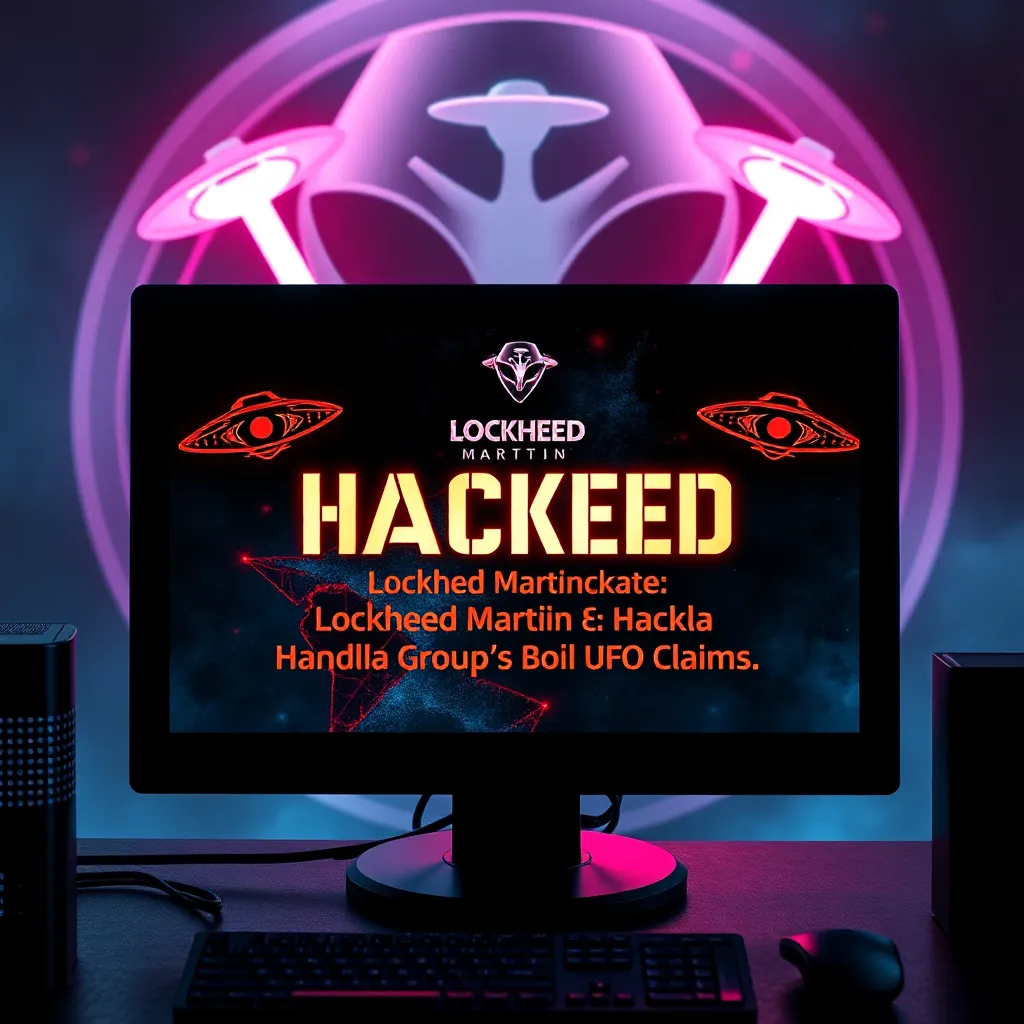 Lockheed Martin Hacked: Handala Group's Bold UFO Claims : MysteryLores