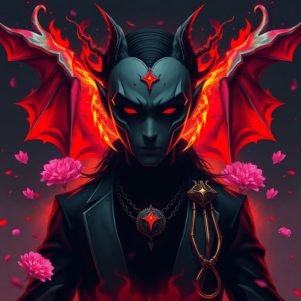 Artistic Tribute: Lord Lucifer Sketch Offering : MysteryLores