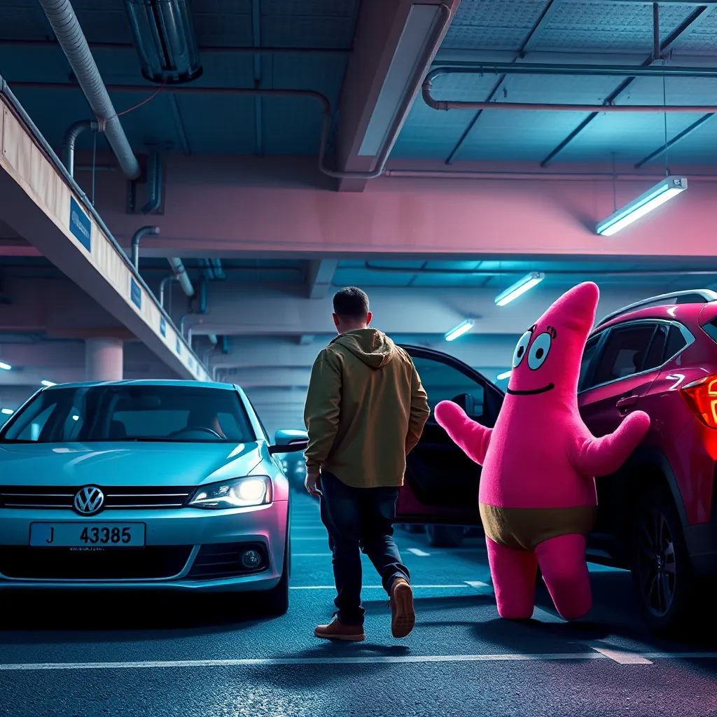Bizarre Dream of Lost Car and Patrick Star Assistance : MysteryLores