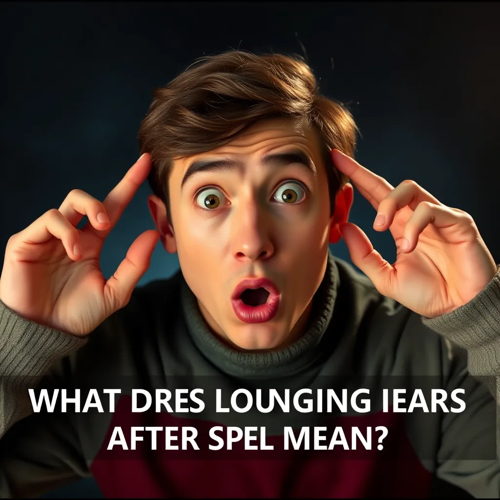 What Does Loud Ringing in Ears After a Spell Mean? : MysteryLores