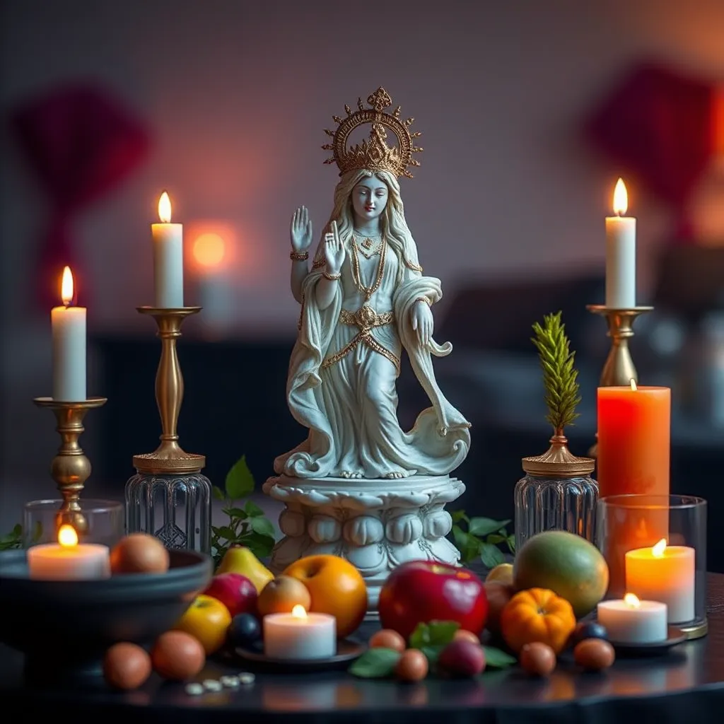 Preparing a Love Goddess Statue for Rituals and Offerings : MysteryLores