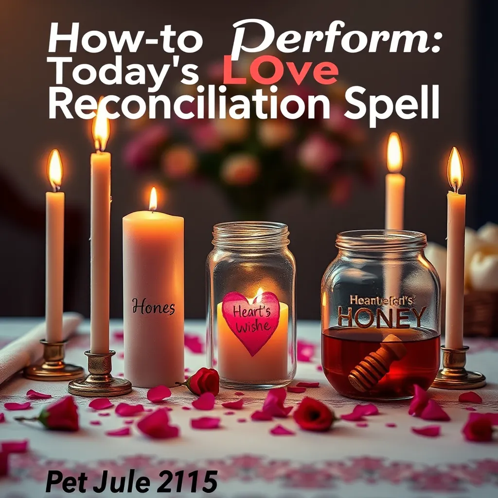 How to Perform Today's Love Reconciliation Spell : MysteryLores